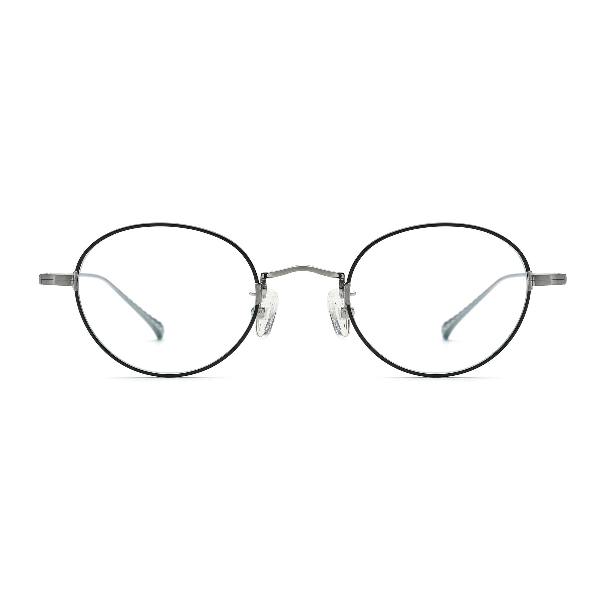 Ansticeチタンオーバルメガネ – Prime Particle